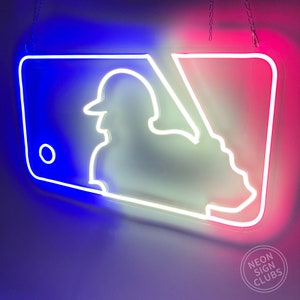 Baseball Neon Lights,led Sign for Bar Home Living Room Wall Decor,gifts ...