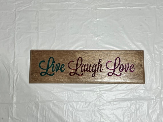Live Laugh Love Sign - Etsy