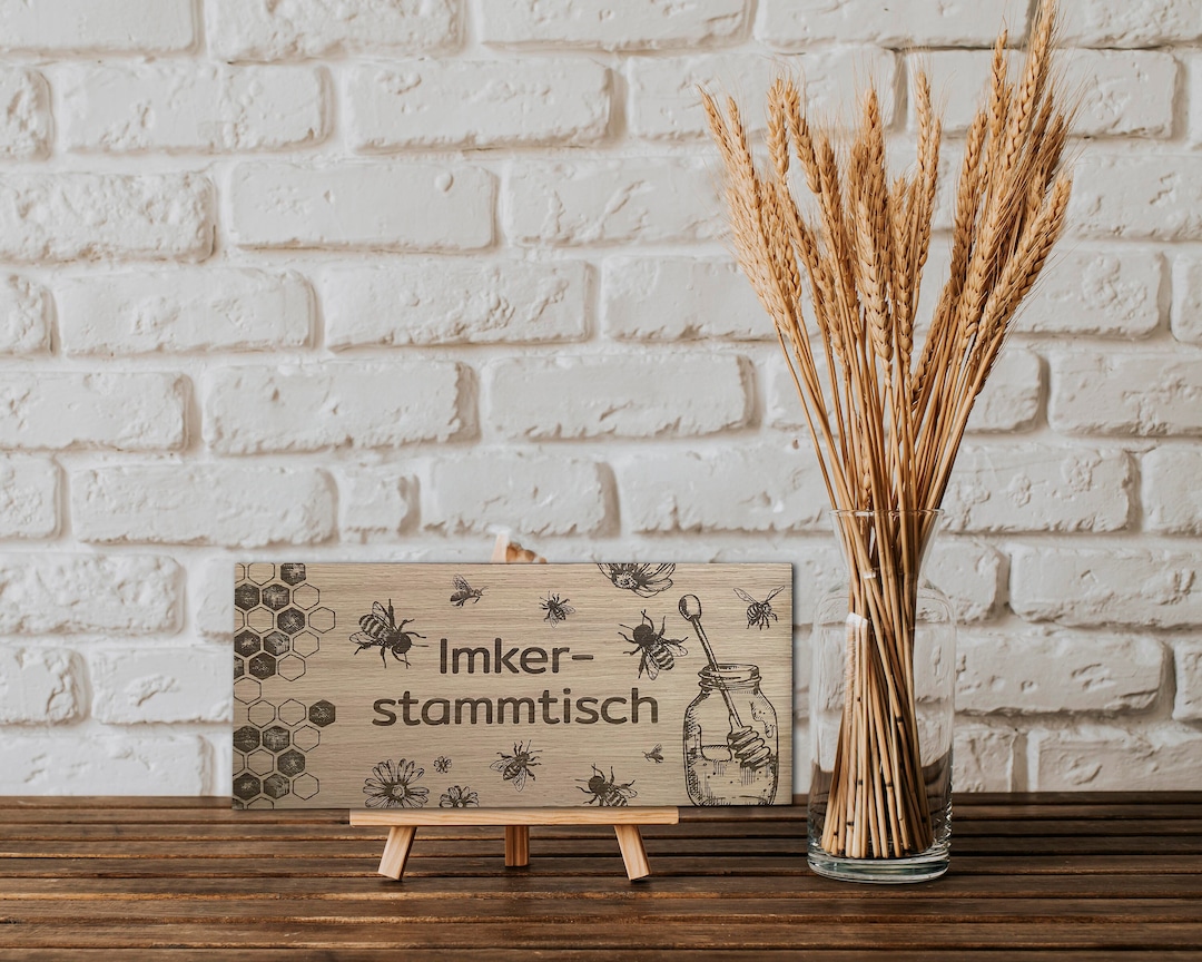 Regular Table Signs Individually, Club Sign Made of Wood, Personalized ...