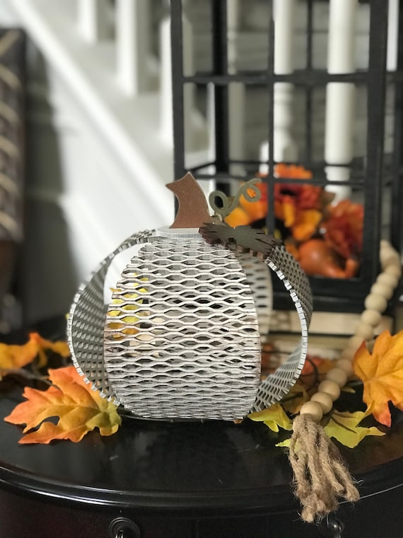 Living Hinge Pumpkin Diamond Pattern 4 Section Pumpkin | Etsy