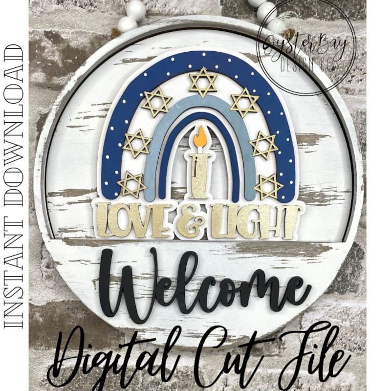 Chanuka Outside Decor - Etsy