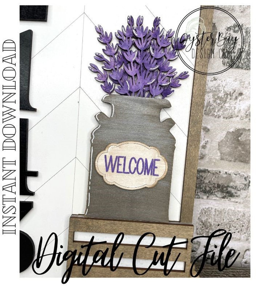 Add on for Interchangeable Address Plaque SVG, Interchangeable Address ...