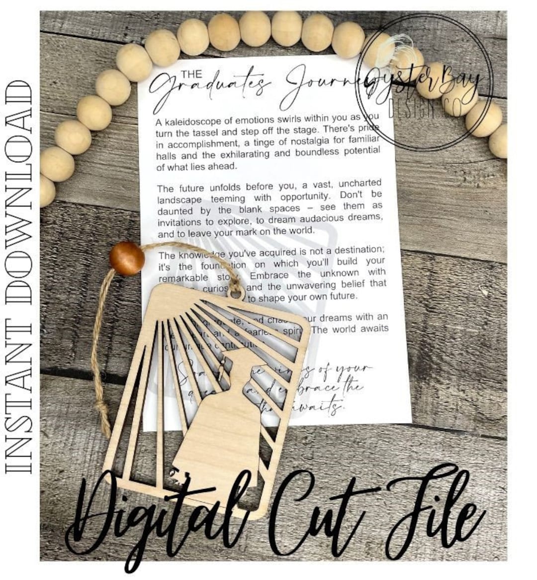 The Graduates Journey - BOY Graduation Ornament, Graduation Story Card ...