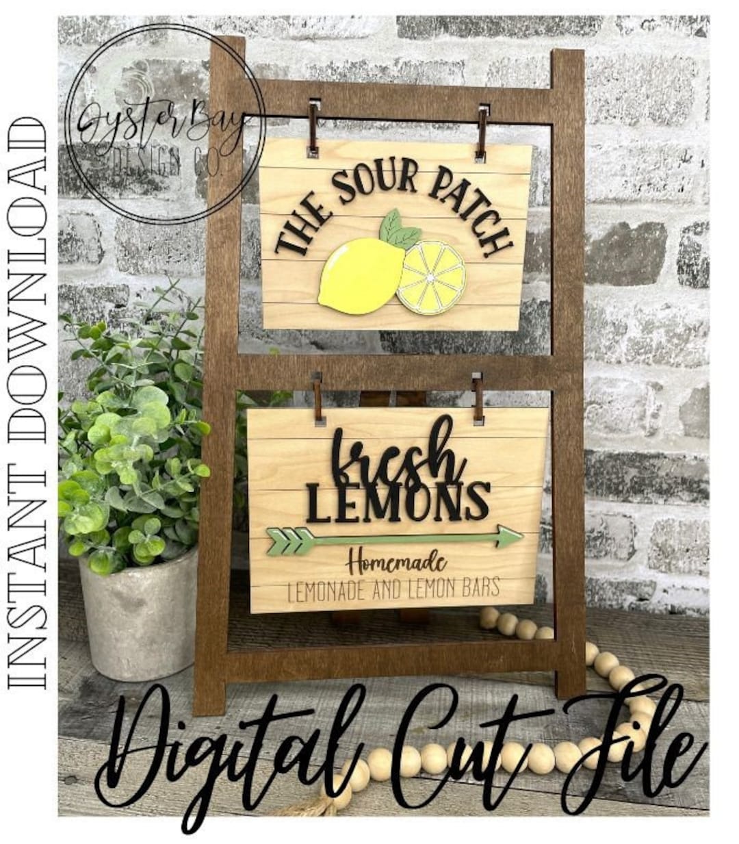 Insert for Ladder Farmhouse Interchangeable Sign, the Sour Patch ...