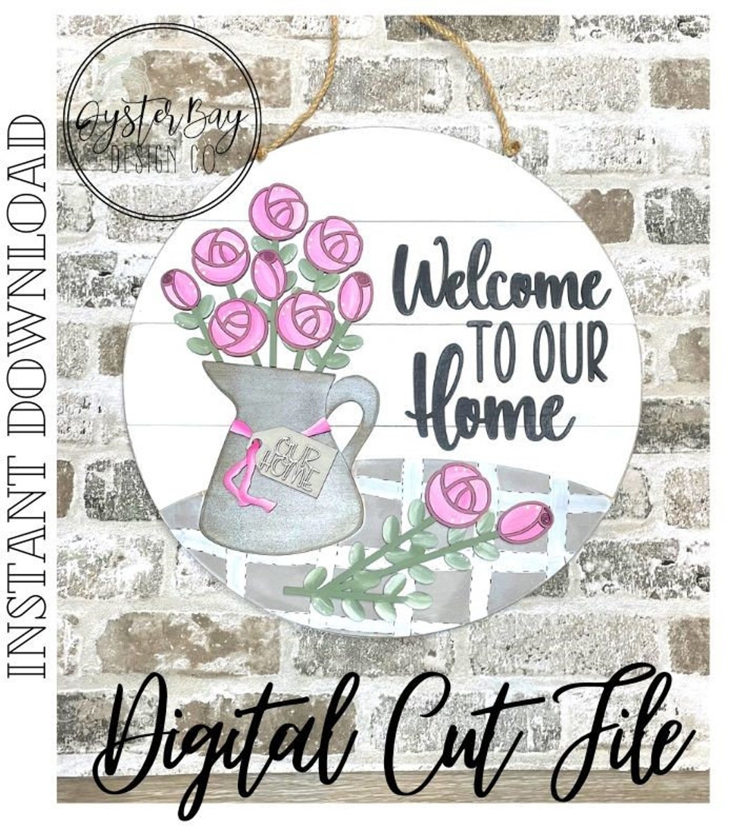 Home - Water Pitcher Door Hanger 16 Inch, 2 Design Included, Everyday ...