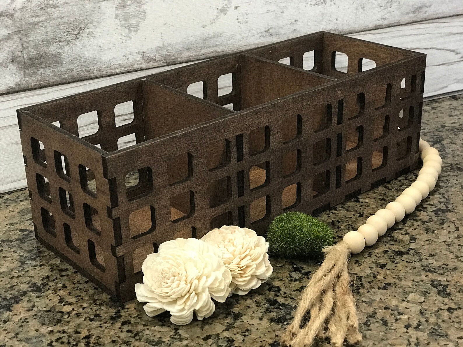 3 Section Multi Purpose Tray Mid Century Modern Design | Etsy