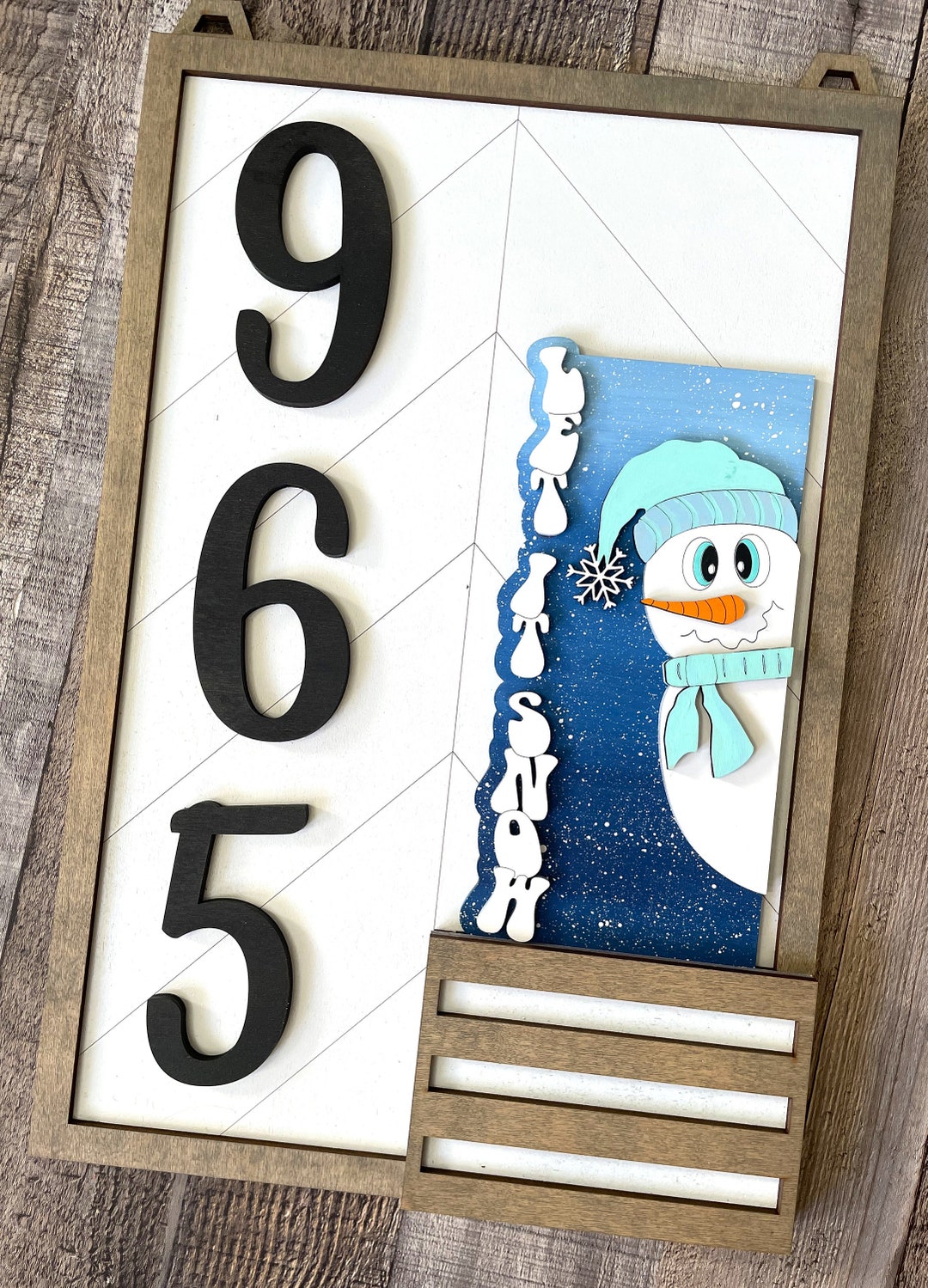 Add on for Interchangeable Address Plaque SVG, Interchangeable Address ...