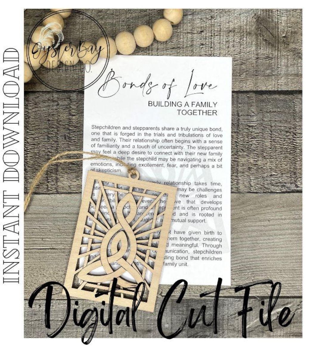 Bonds of Love - Stepchild/stepparent Ornament, Stepchild/stepparent ...