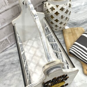 Farm Fresh Flowers Arabesque Basket Rustic Farmhouse Basket - Etsy