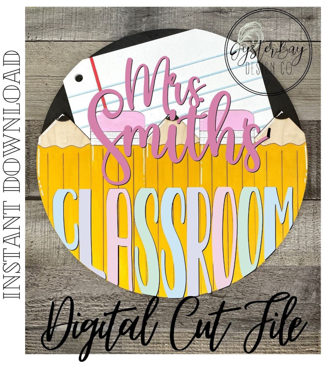 School Classroom Door Hanger, Classroom Door Decor, Teachers Classroom ...