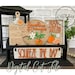 Hanging Mail Station, Rustic Farmhouse Mail Holder, Kitchen Mail ...