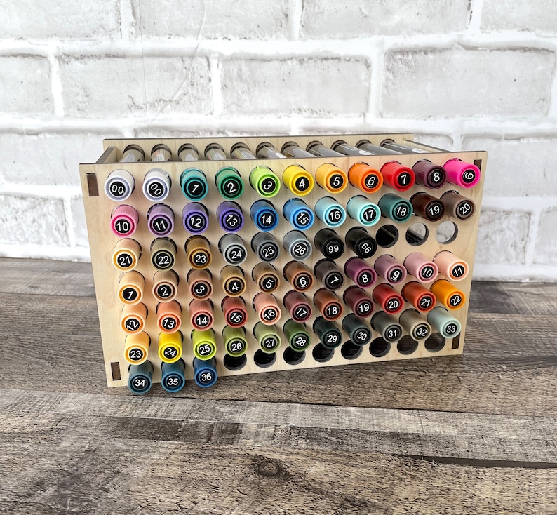 Paint Pen Organizer - Tooli-art And/or Posca Paint Pen Organizer ...