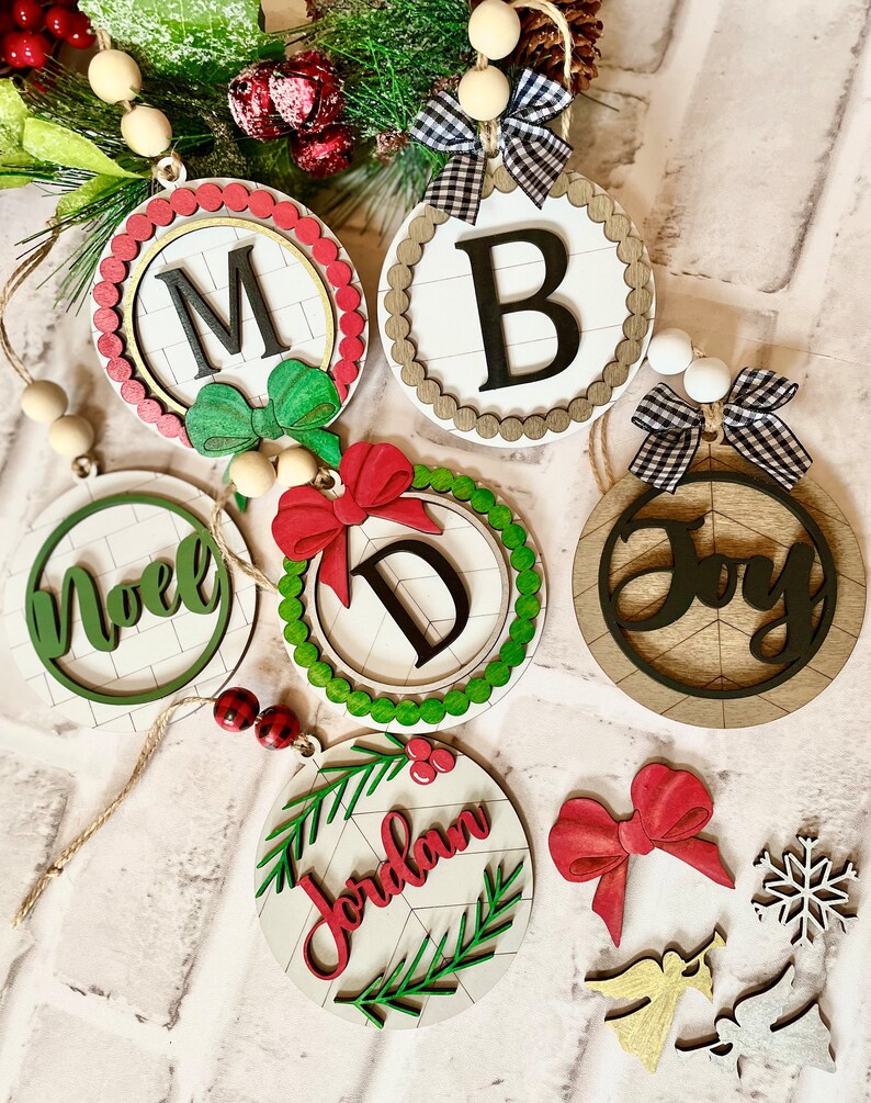 Build Your Own Farmhouse Ornament Vintage Christmas - Etsy