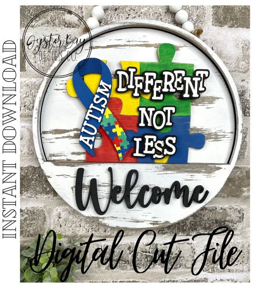 Add-on Insert for 10.50" Interchangeable Door Hanger/interior Sign ...