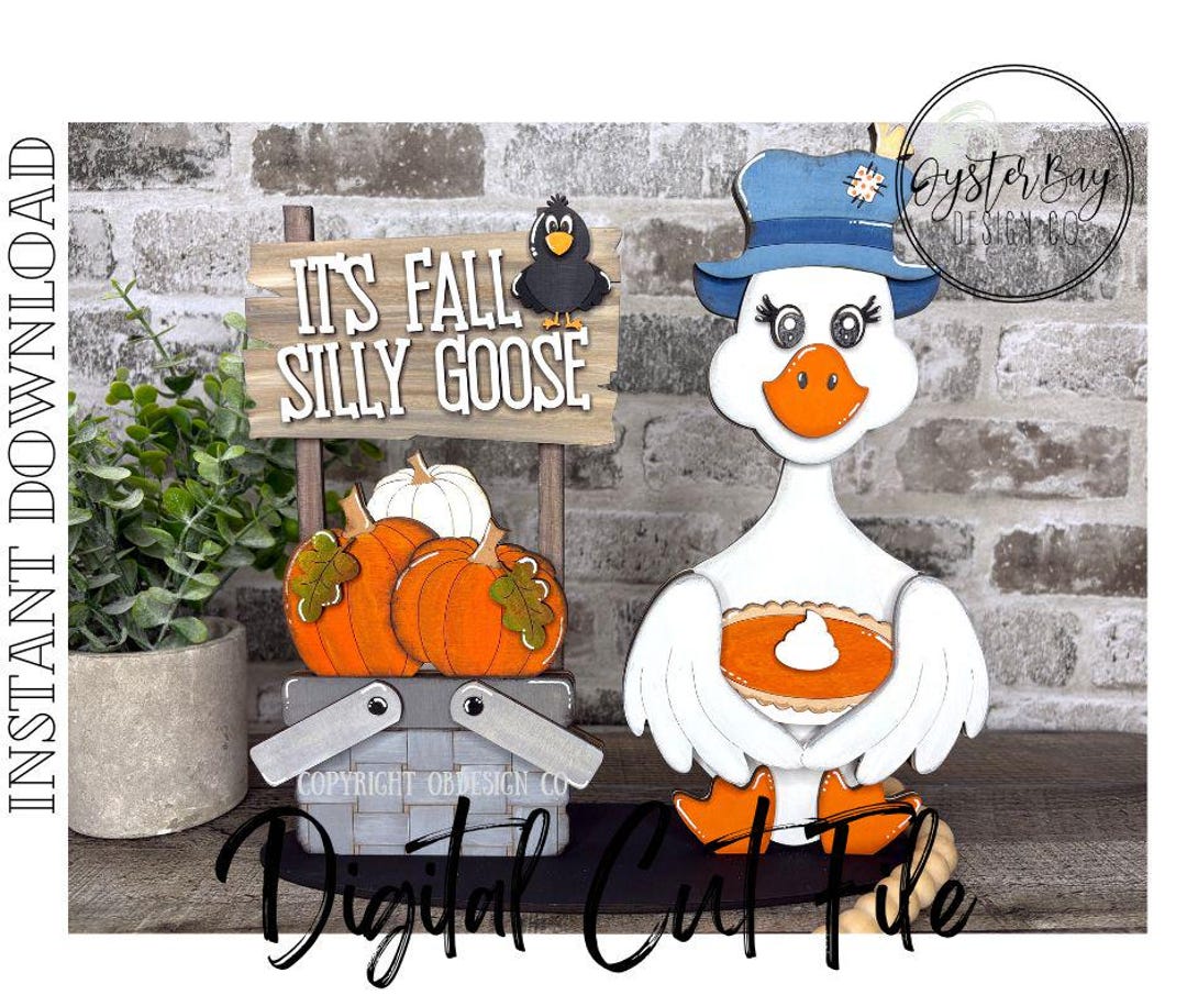 Fall Insert for the Goose Interchangeable Shelf Sitters, Goose ...