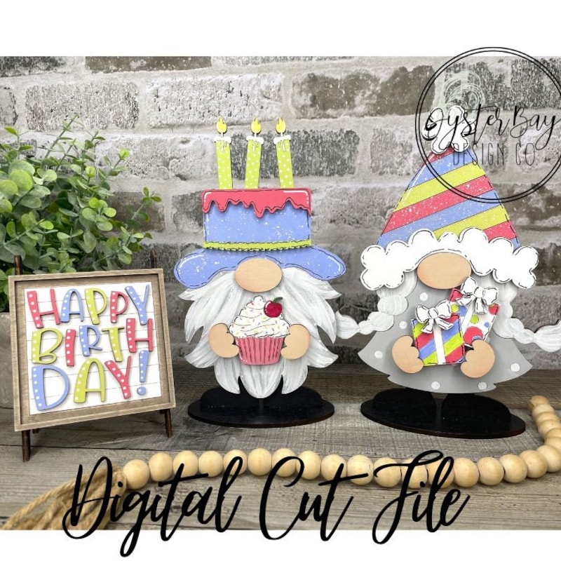 Happy Birthday Gnome - Etsy