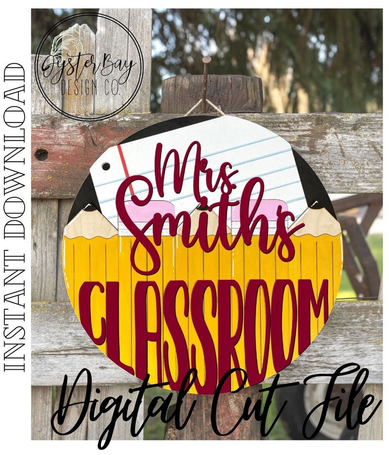 School Classroom Door Hanger, Classroom Door Decor, Teachers Classroom ...