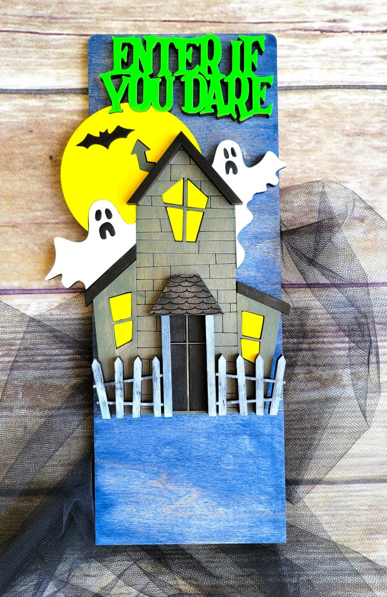 Add on for Interchangeable Address Plaque SVG Halloween - Etsy