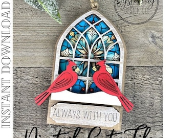Cardinal Memorial Poem Ornament PNG Personalized Remembrance - Etsy Canada