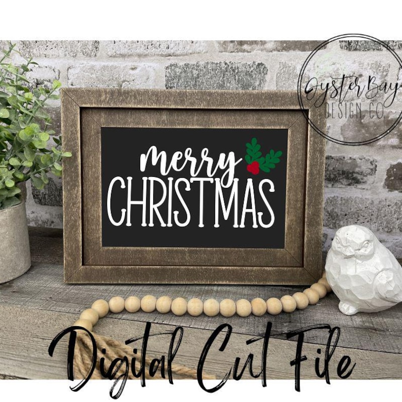 Christmas Frame Svg - Etsy