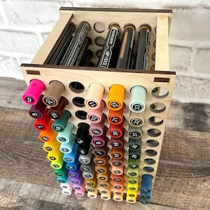 Paint Pen Organizer - Tooli-art And/or Posca Paint Pen Organizer ...