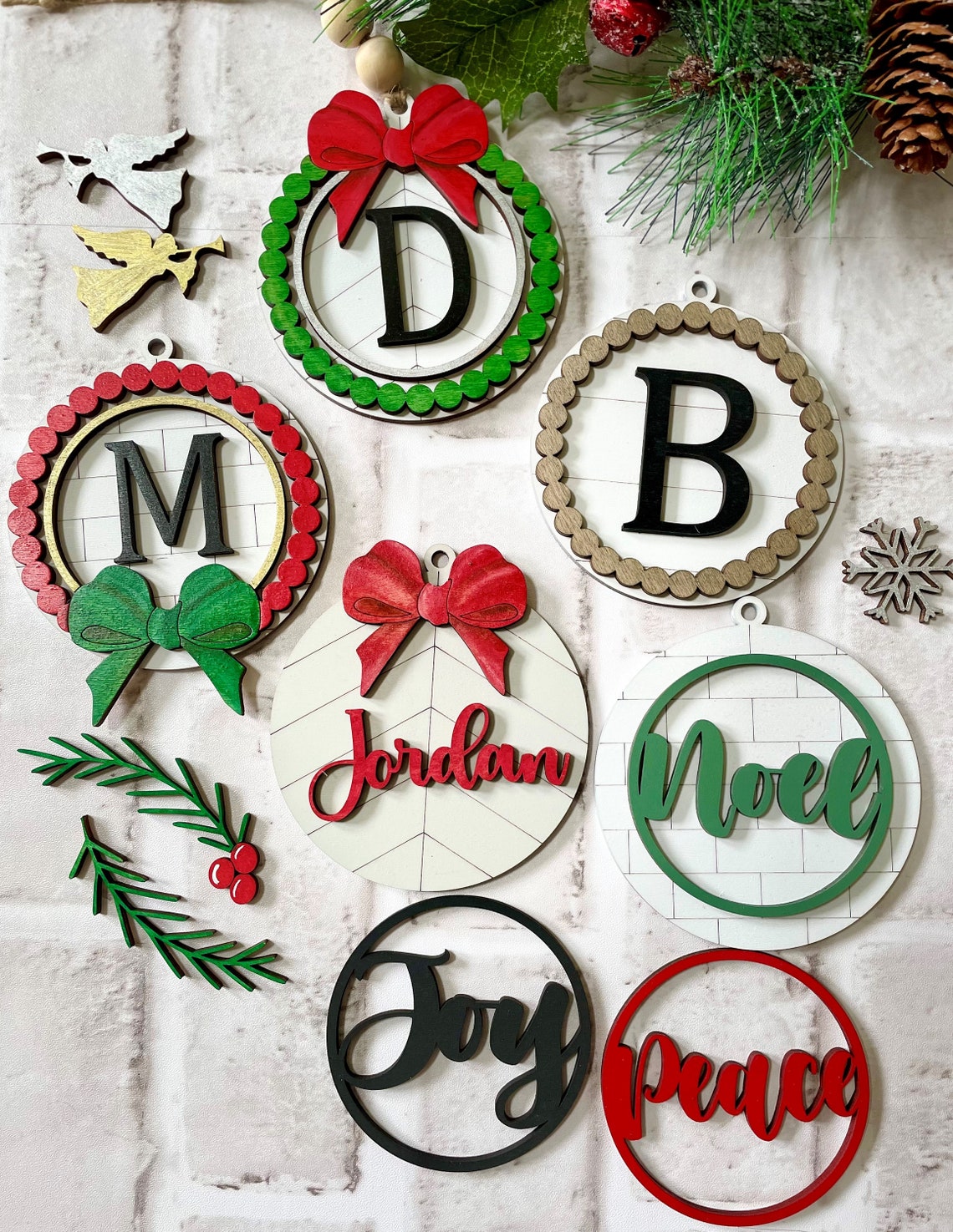 Build Your Own Farmhouse Ornament Vintage Christmas - Etsy