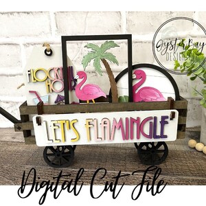 Add on for Interchangeable Wagon/crate/raised Shelf Sitter- Flamingo ...