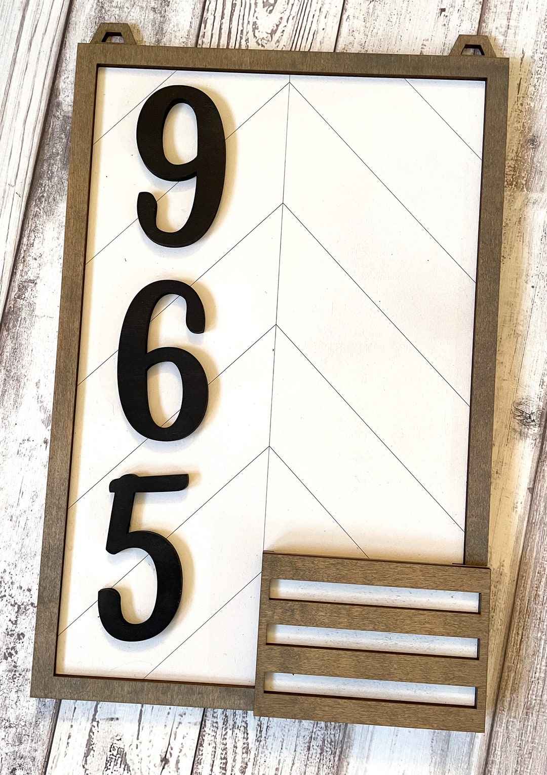 Interchangeable Address Plaque Holder Only SVG, Interchangeable Address ...