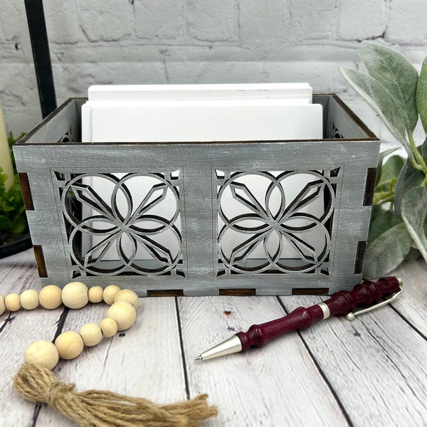 Index Card Holder - Etsy