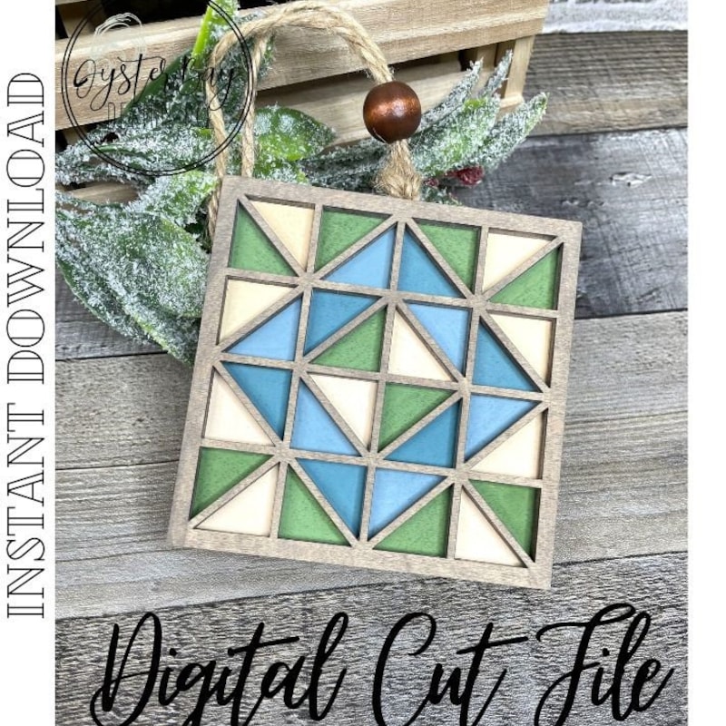 Diamond Initial Ornaments - Etsy