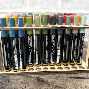 Paint Pen Organizer - Tooli-art And/or Posca Paint Pen Organizer ...