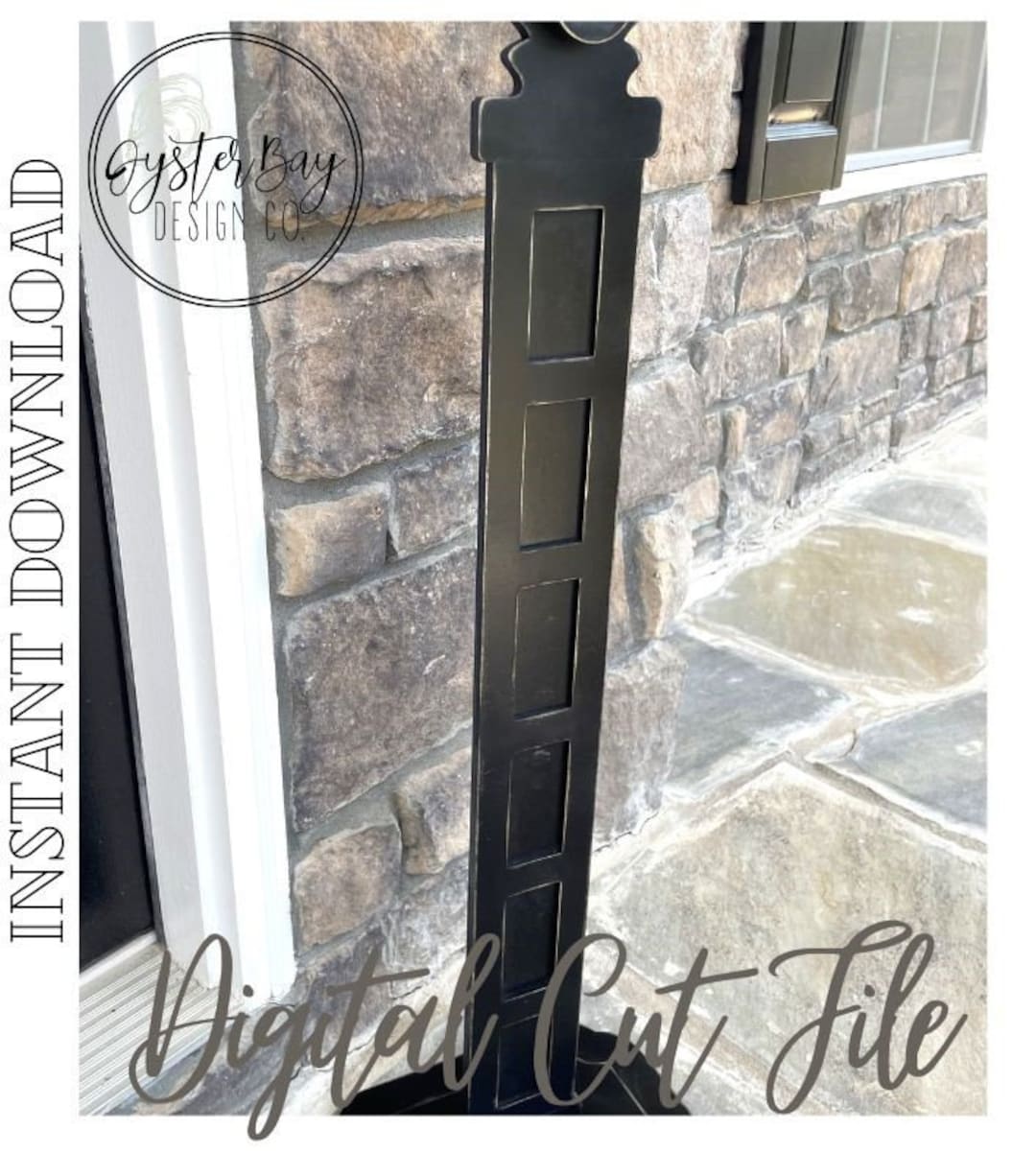 Porch Post SVG, 3 Ft. Tall Standing Porch Post SVG, Rustic Farmhouse ...
