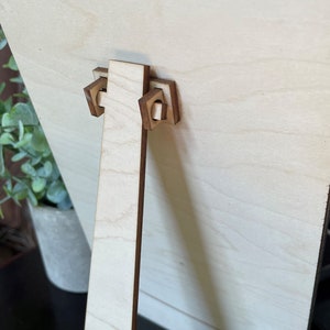 Easel Stand Backs SVG, Multiple Sizes to Suit Your Project, Display ...