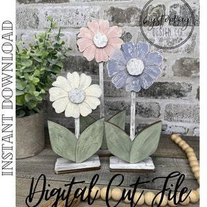 Daisies Farmhouse Daisy Shelf Sitters, Home Decor, Spring Decor ...