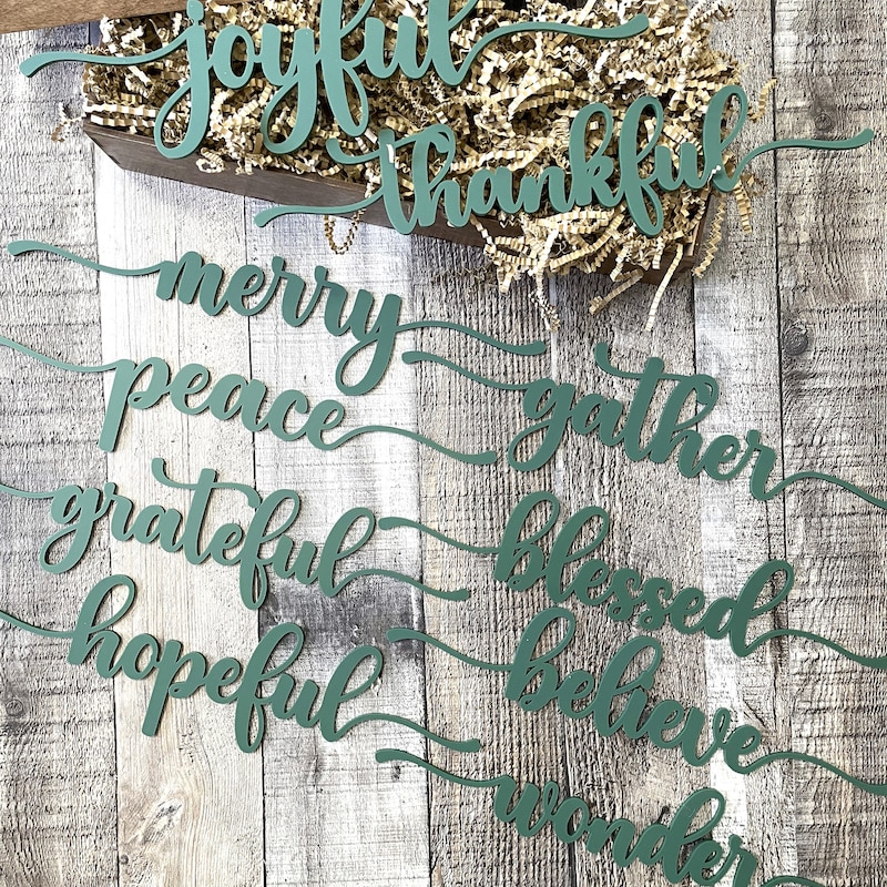 Words for Dining Table - Etsy