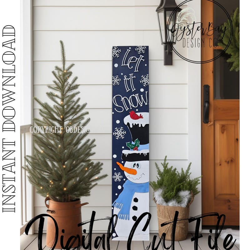 Snow Welcome Porch Sign - Etsy