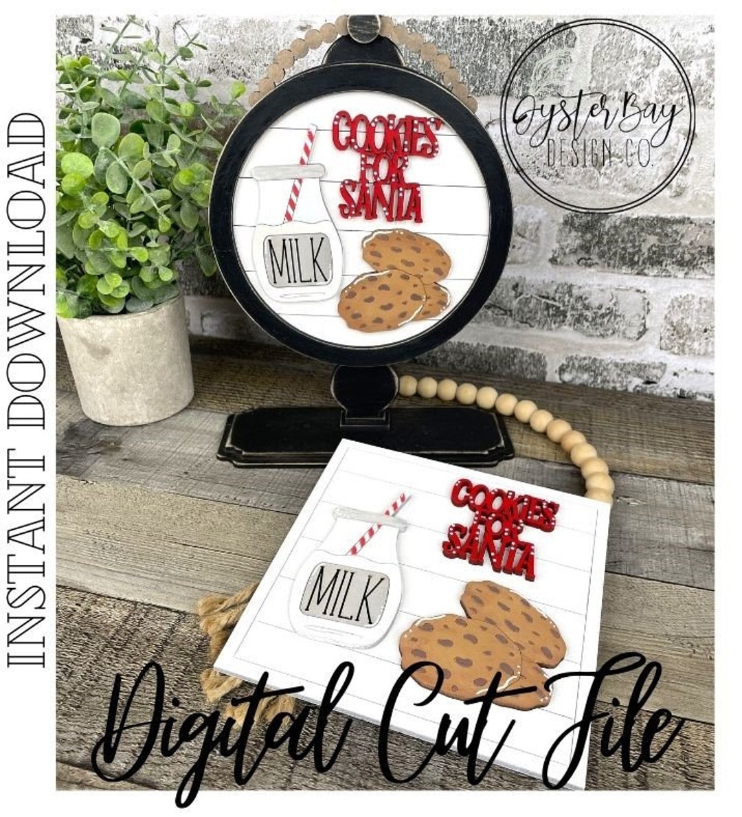 ADD ON Tabletop Farmhouse Drop in Interchangeable Insert, Cookies for ...