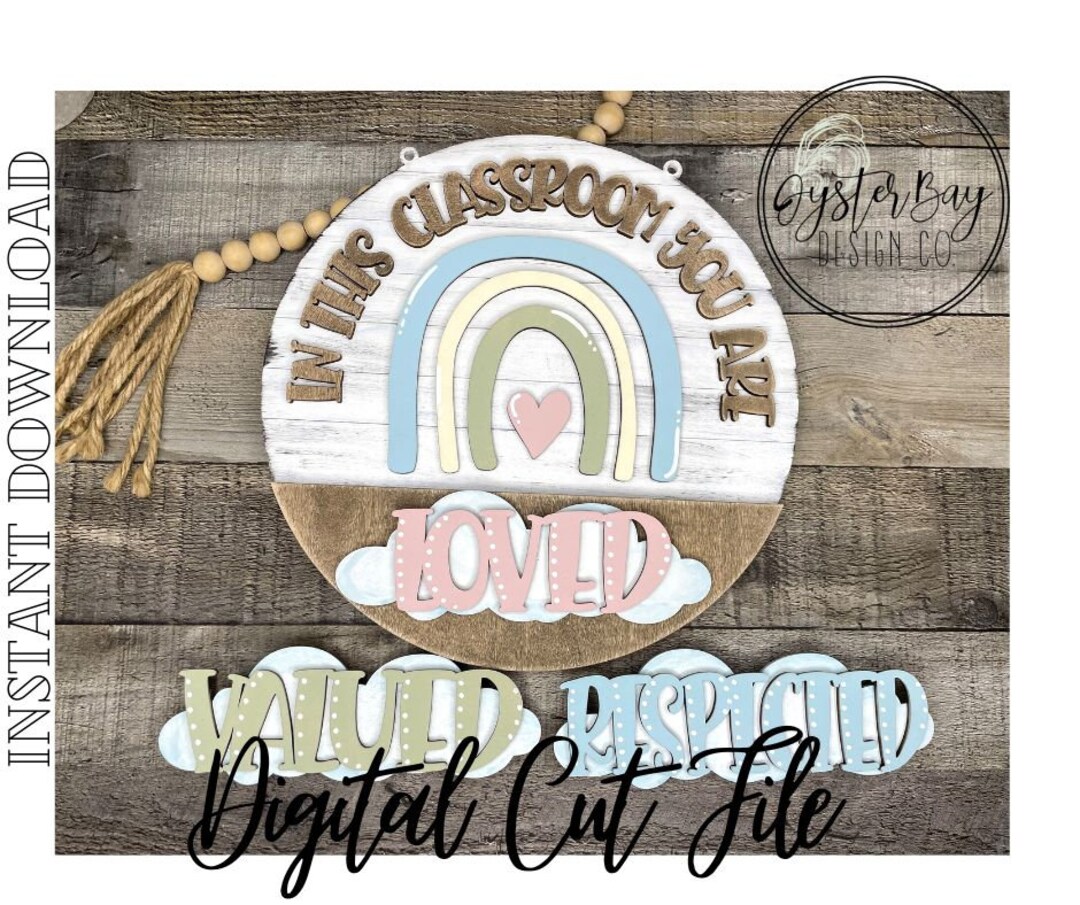 Classroom Interchangeable Door Hanger, Classroom Door Decor, Teachers ...