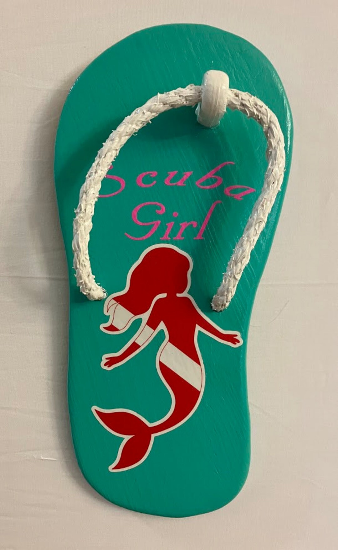 Scuba Mermaid Flip Flop - Etsy