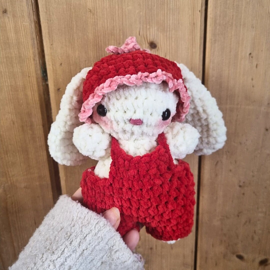 Bunny Plushie Crochet Bunny Gift Handmade Rabbit Toy Crochet Rabbit ...