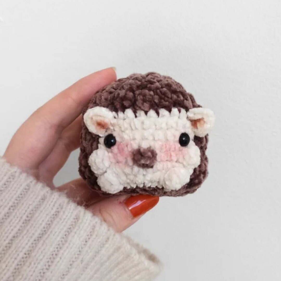 Squishy Mini Hedgehog - Handmade Crochet Plushie - Etsy
