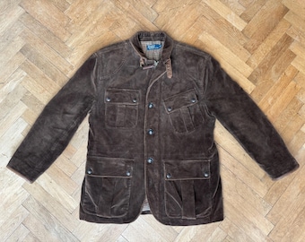 Polo Country by Ralph Lauren Canvas Corduroy Collar Chore Jacket Sz Large - Etsy