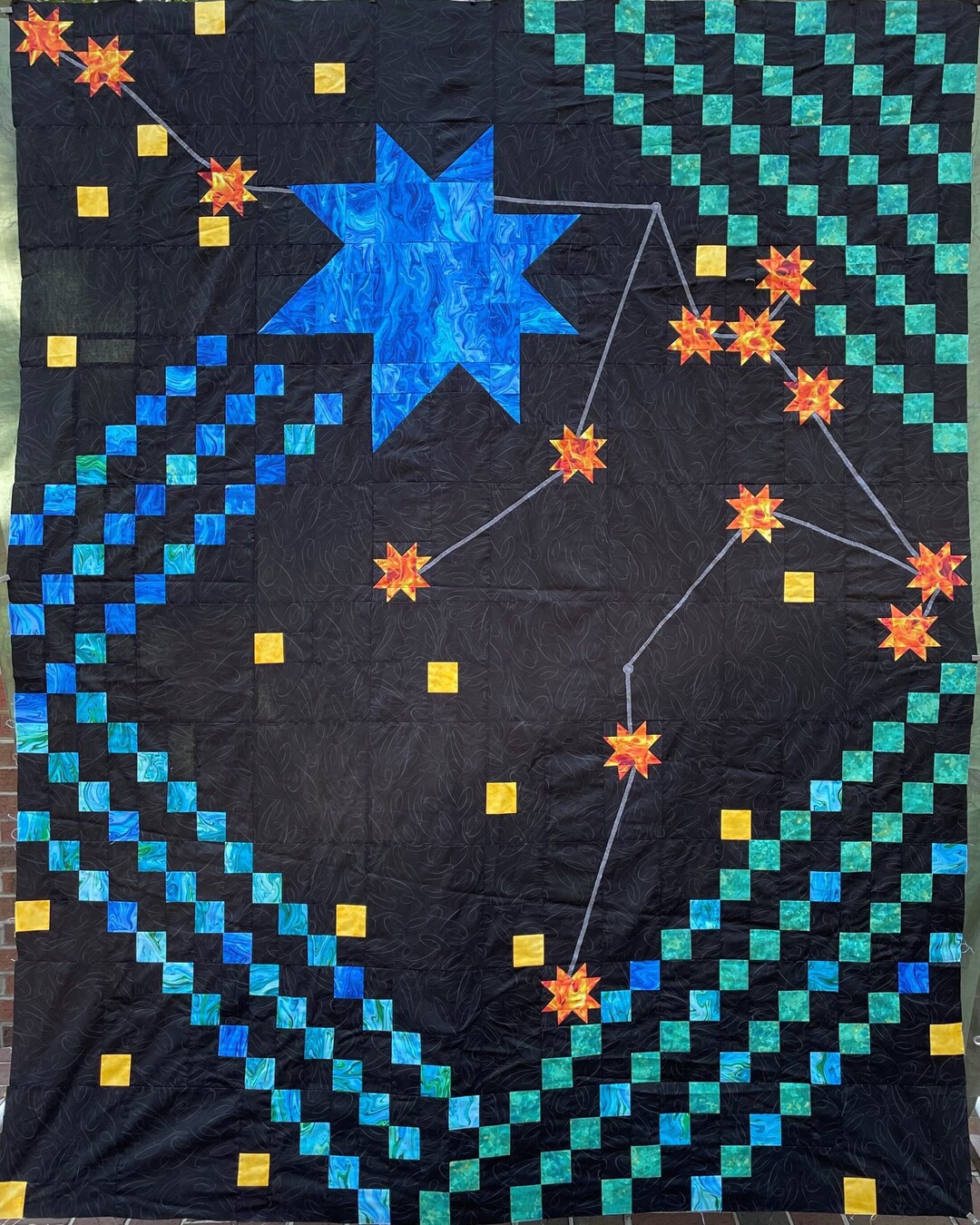 Aquarius Quilt Pattern (PDF) - Etsy