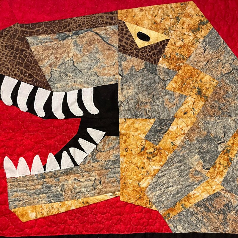 Dinosaur Quilt Pattern - Etsy