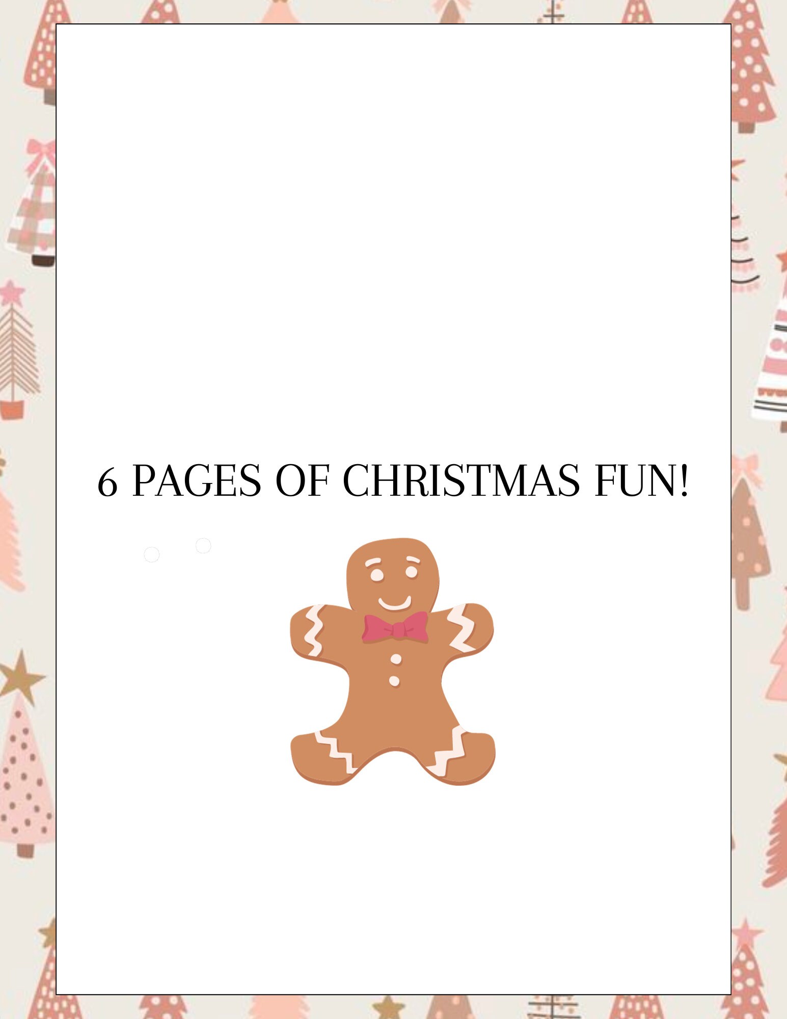 Editable Christmas Morning Menu Template morning Work, Preschool ...