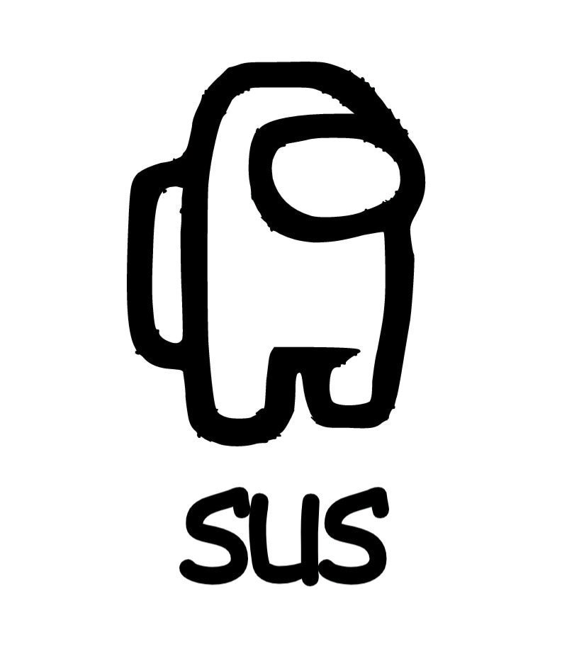 Among us svg sus - lifestylemens