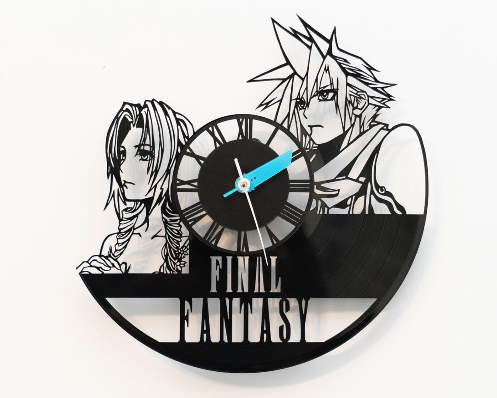 Final Fantasy 7 Clock Final Fantasy Clock Final Fantasy vii | Etsy