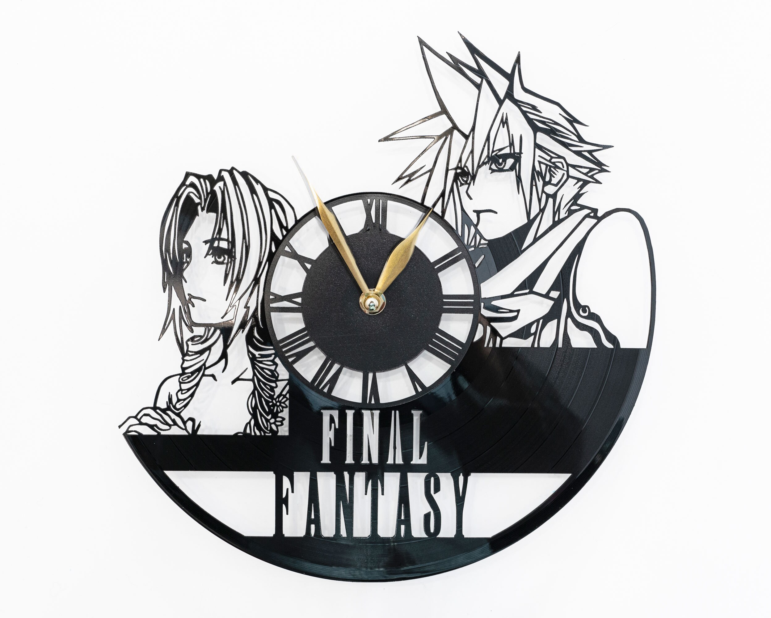Final Fantasy 7 Clock Final Fantasy Clock Final Fantasy vii | Etsy