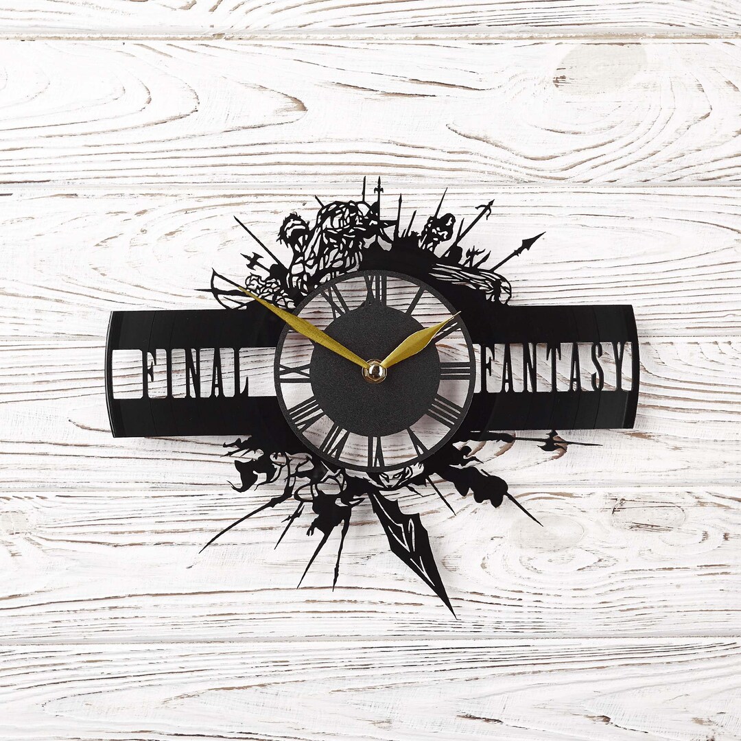 Final Fantasy Xiv Clock Ffxiv Final Fantasy 14 Ff14 Final - Etsy