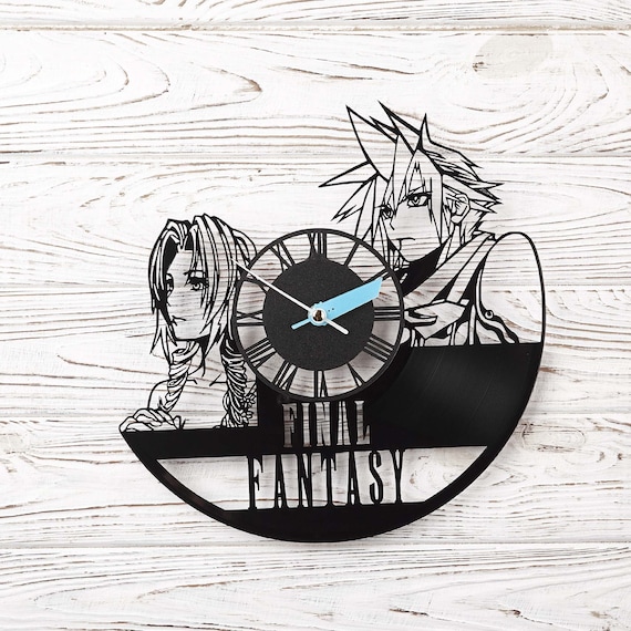 Final Fantasy 7 Clock Final Fantasy Clock Final Fantasy Vii - Etsy